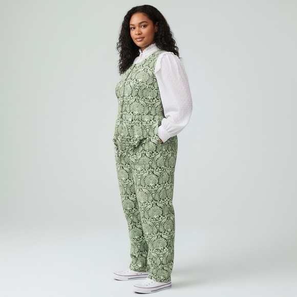 Laura Ashley | Pants & Jumpsuits | Laura Ashley X Joanie Plus 8 Green ...